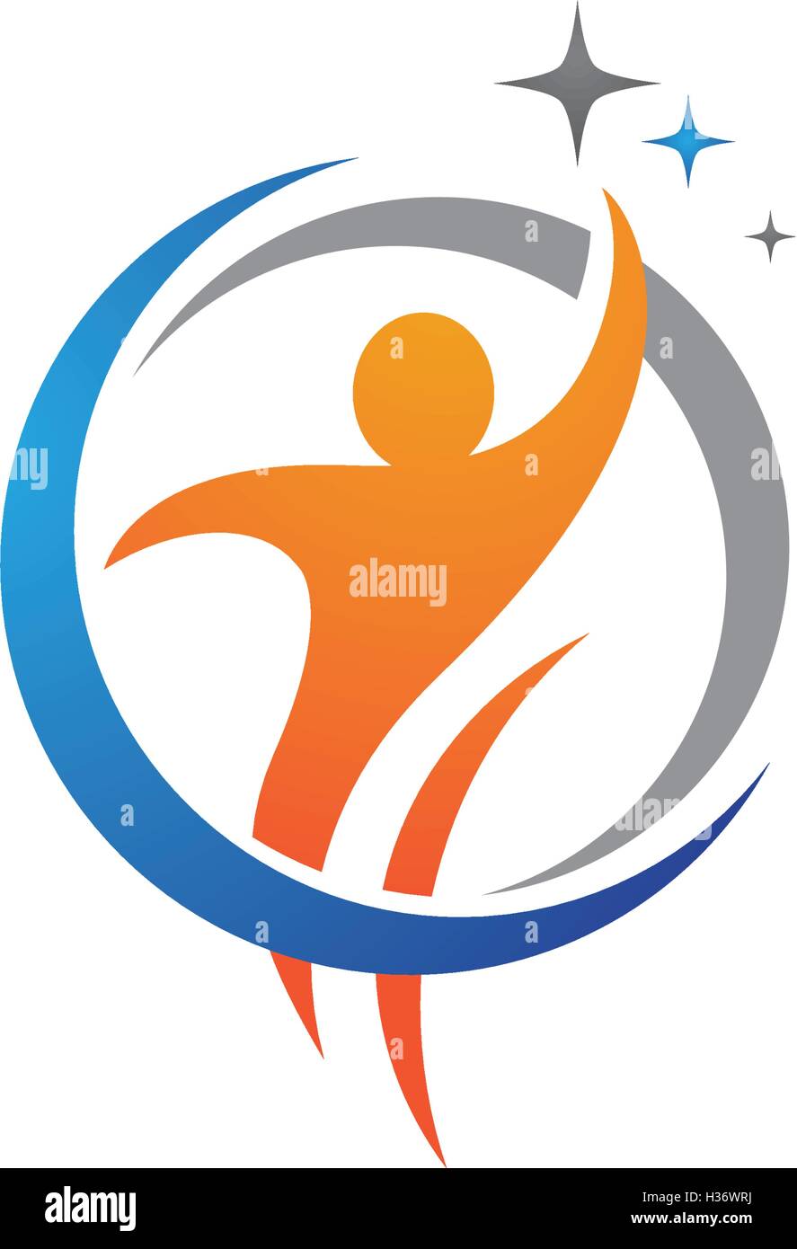 Health Logo Template Stock Vector Image & Art - Alamy