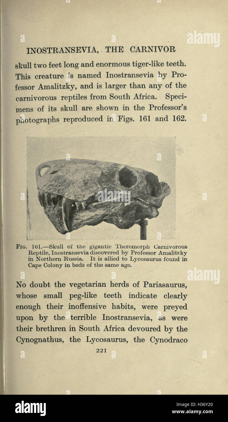 This text explores the history and classification of extinct animals ...