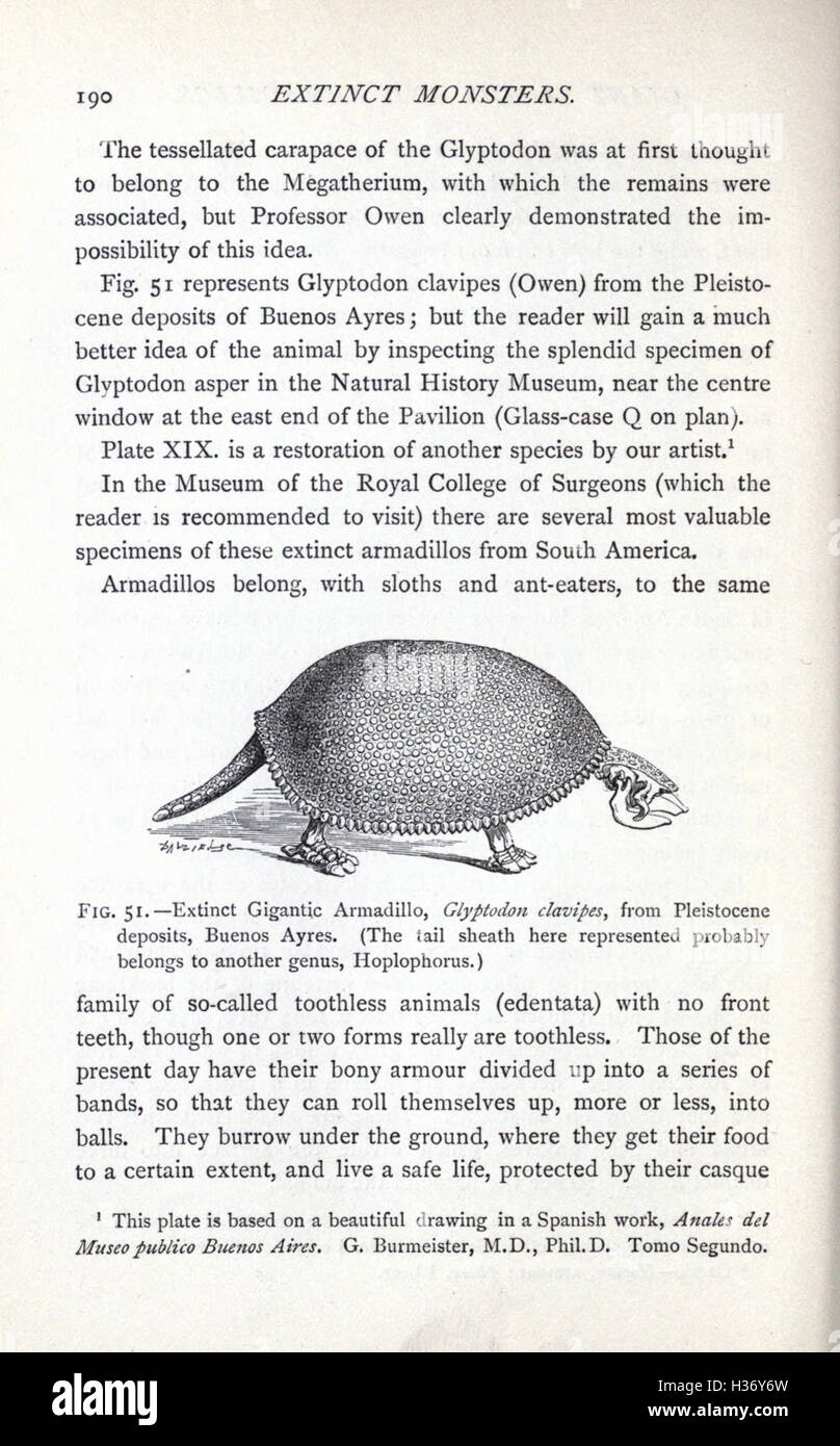 Extinct monsters map hi-res stock photography and images - Alamy