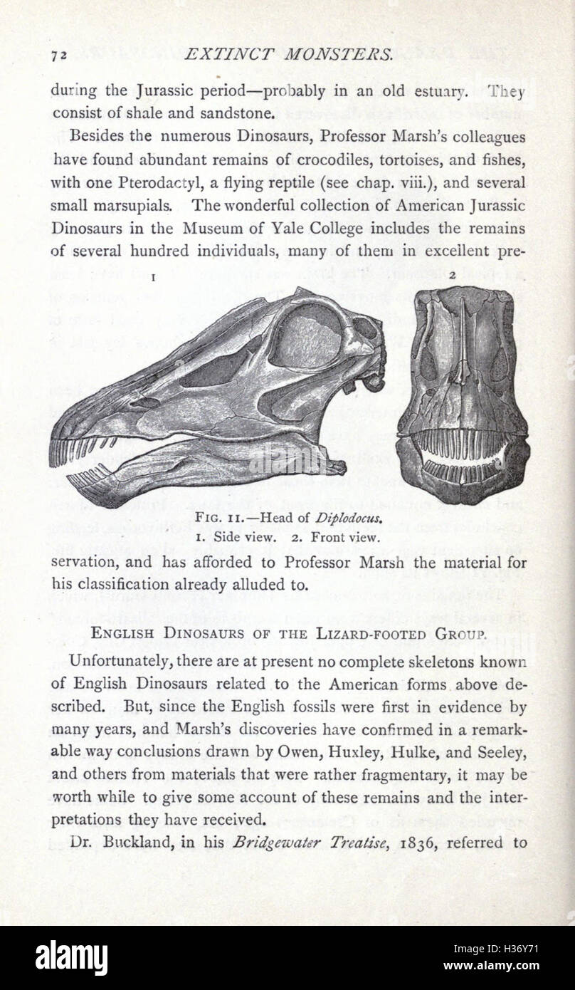 Extinct monsters (Page 72) BHL206 Stock Photo - Alamy