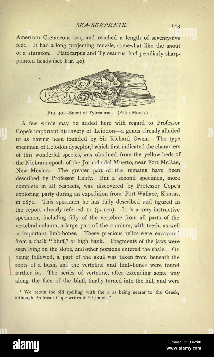 This text delves into the study of extinct prehistoric creatures ...