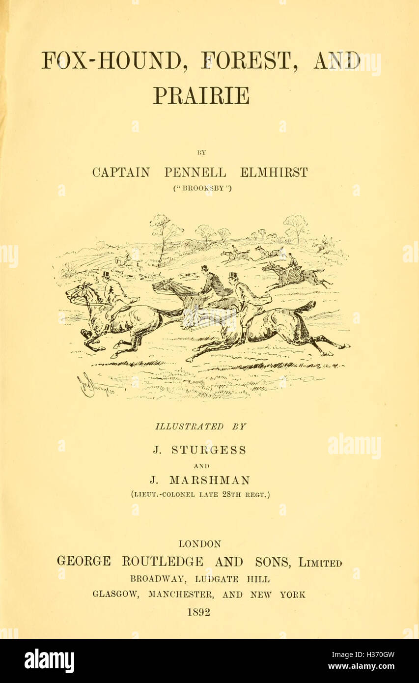 This work discusses the role of the fox-hound in various environments ...