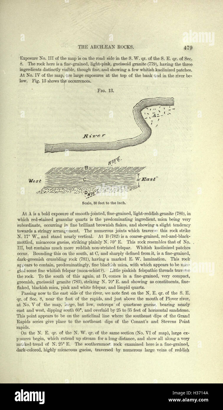 This work examines the geological features and history of Wisconsin ...