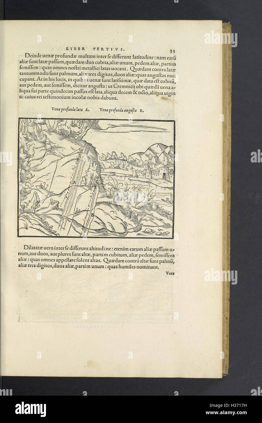Georgius Agricola's seminal work on mining and metallurgy covers the ...