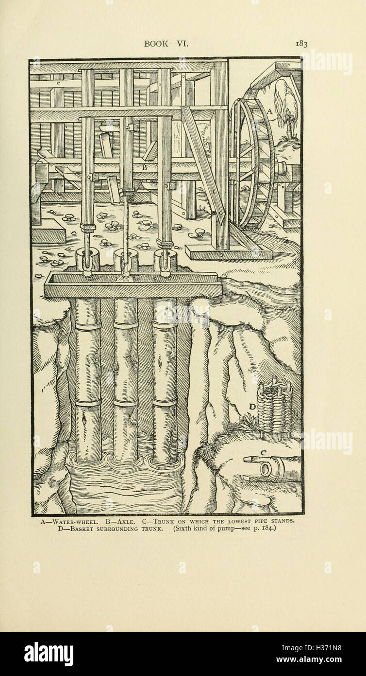 Georgius Agricola's seminal work on mining, metallurgy, and mineralogy ...