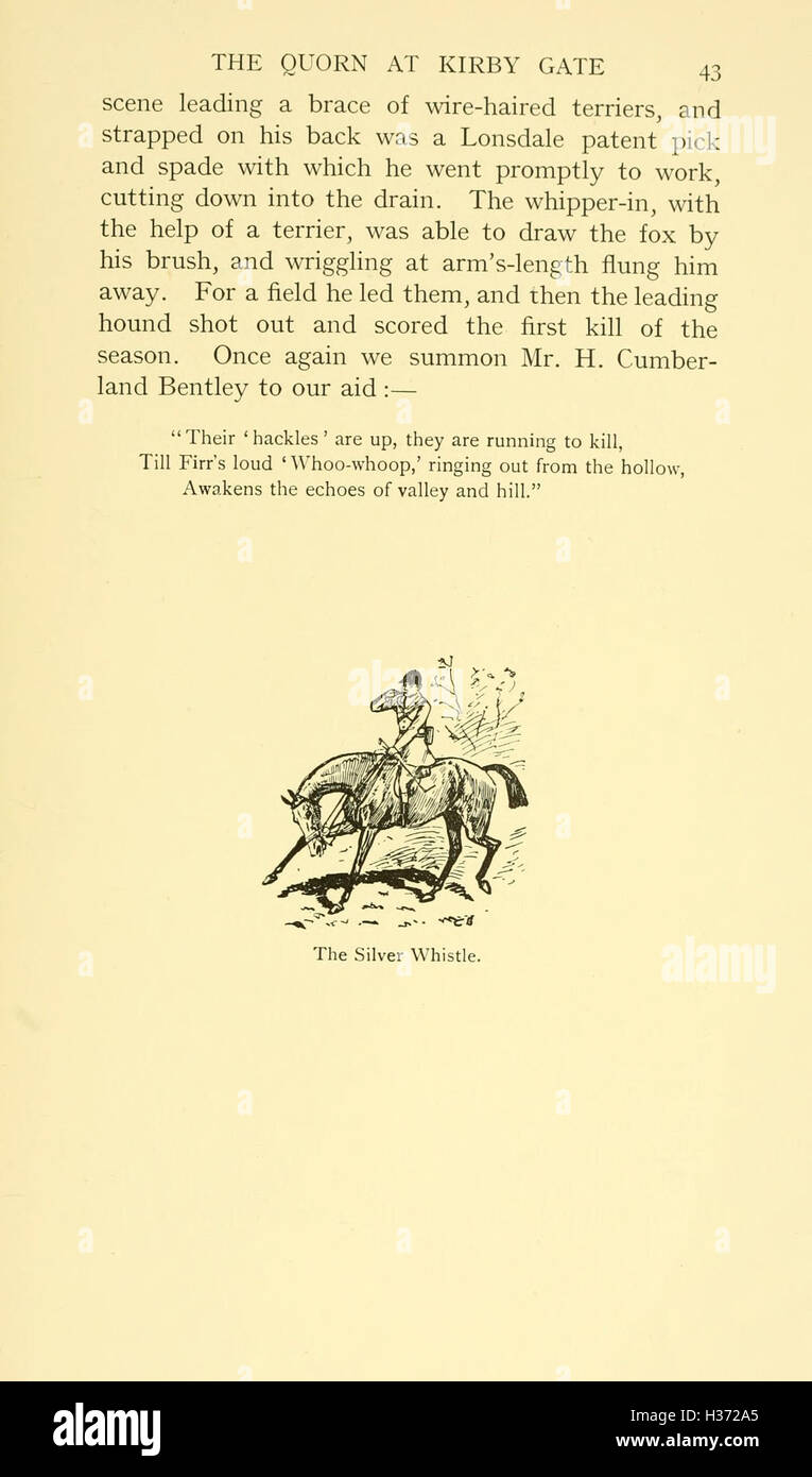 A historical scene depicting renowned packs of dogs in sporting ...