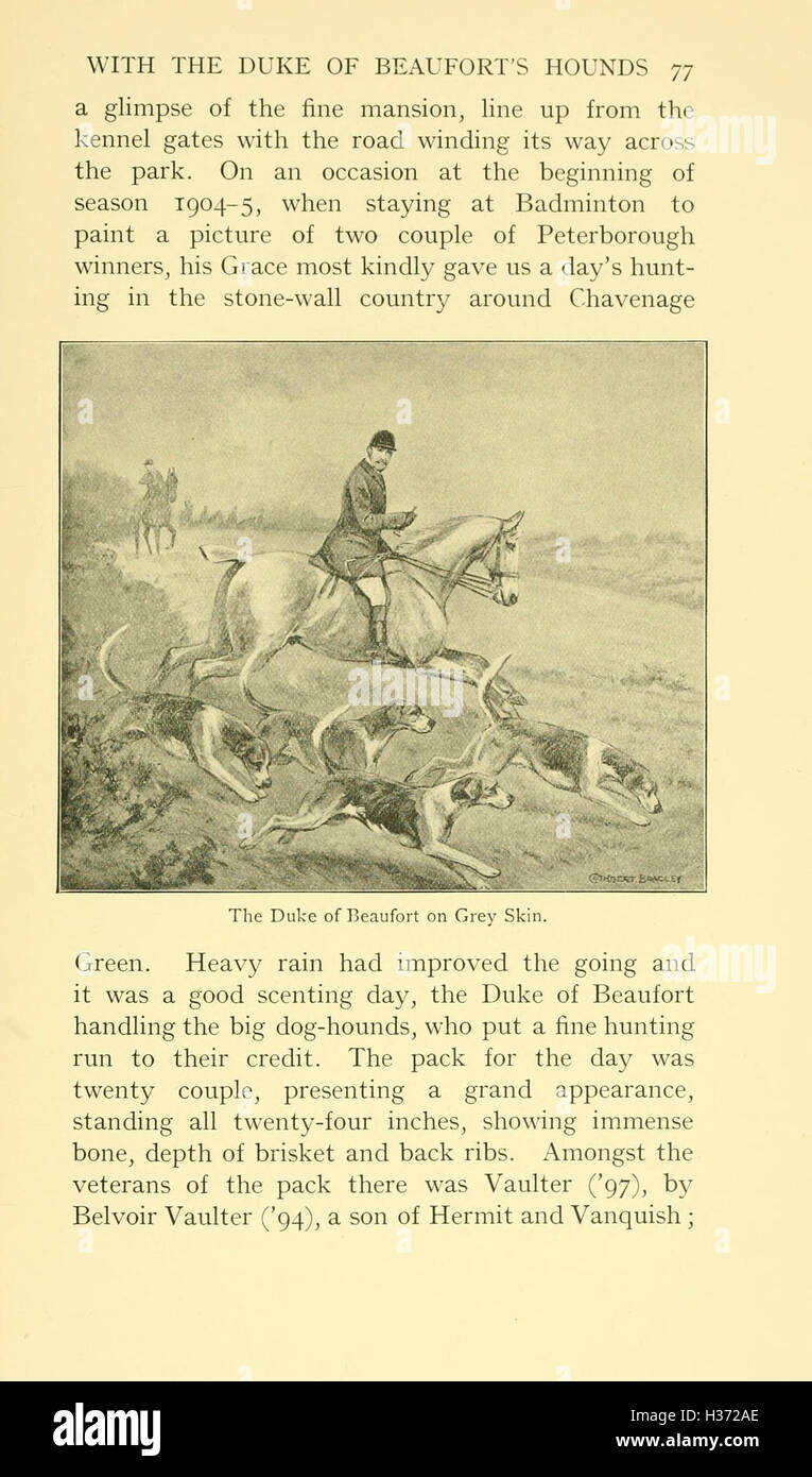 A historical account of sporting events with famous hunting packs ...