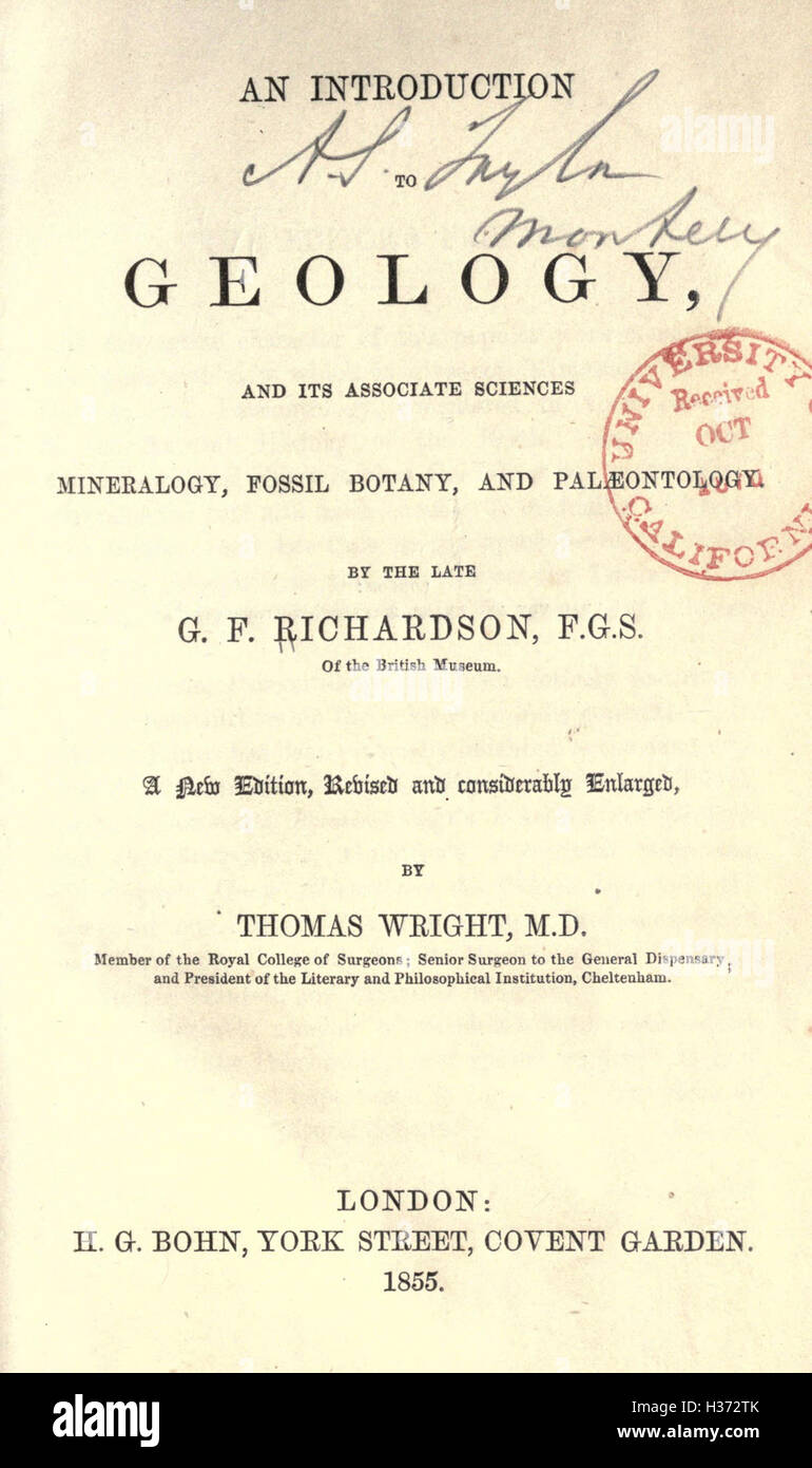 This work provides a comprehensive introduction to the study of geology ...