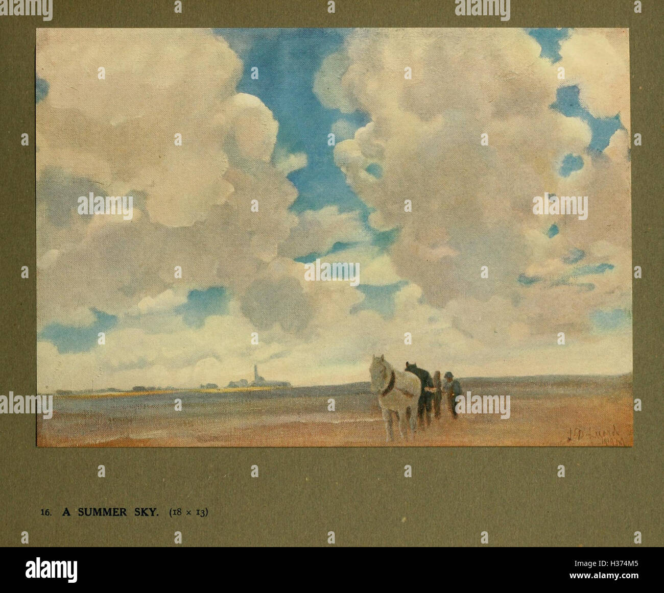 This plate illustrates the movement of horses, capturing various gaits ...