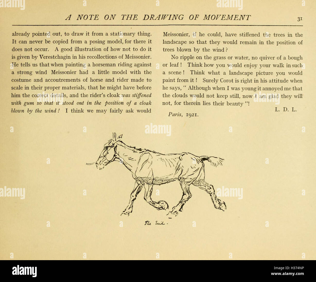 This text explores the movement mechanics of horses, analyzing their ...
