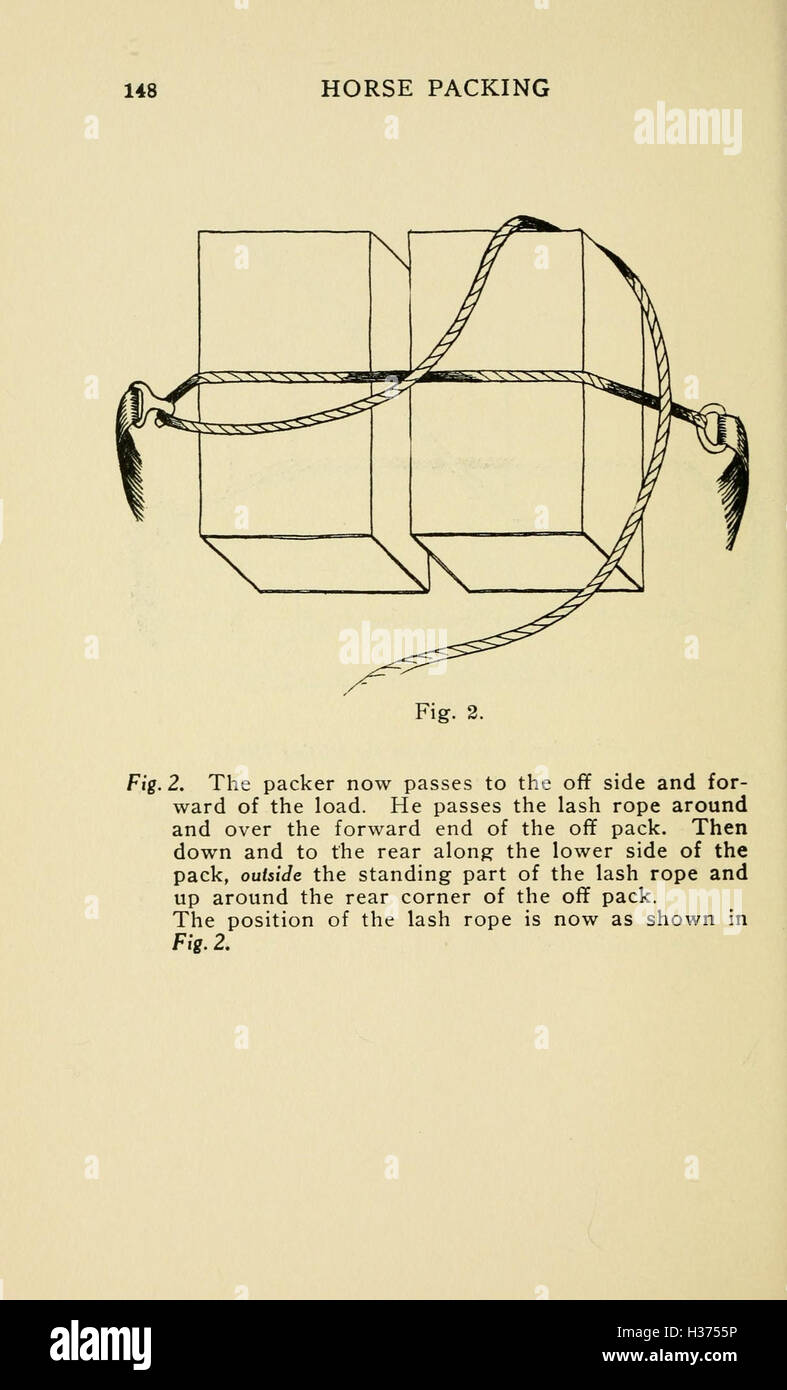 *Horse Packing* discusses the practice of packing horses for ...