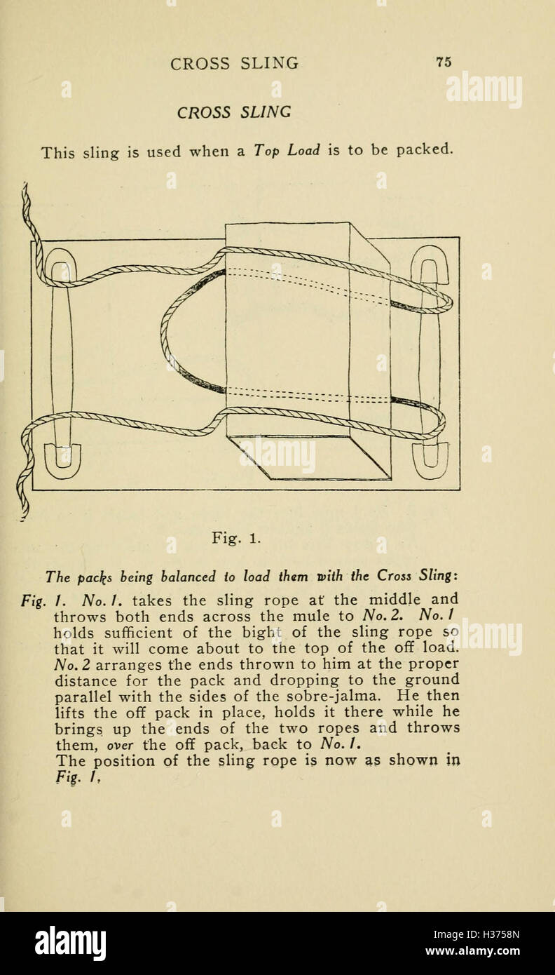 'Horse Packing' covers the techniques and equipment used for packing ...