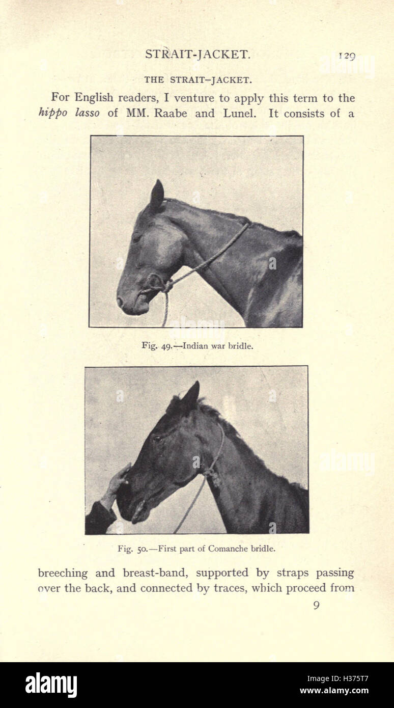 This page provides a visual guide to horse-breaking techniques ...