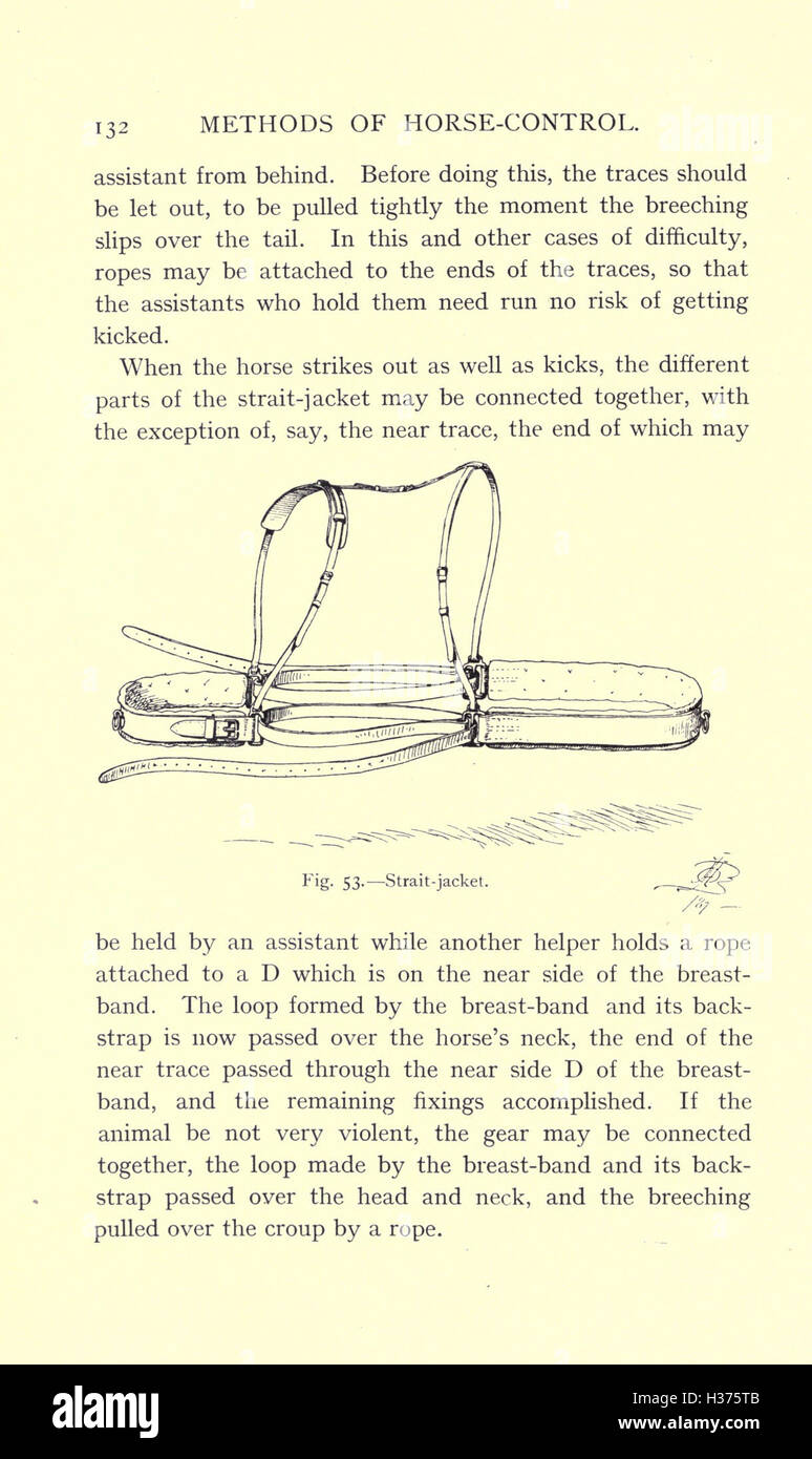 This illustrated guide to horse-breaking provides step-by-step ...
