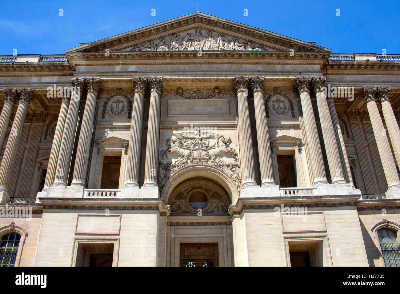 Part louvre museum hi-res stock photography and images - Alamy