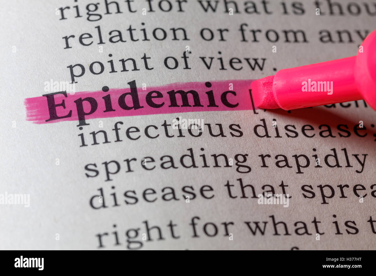 Epidemic word hi-res stock photography and images - Alamy