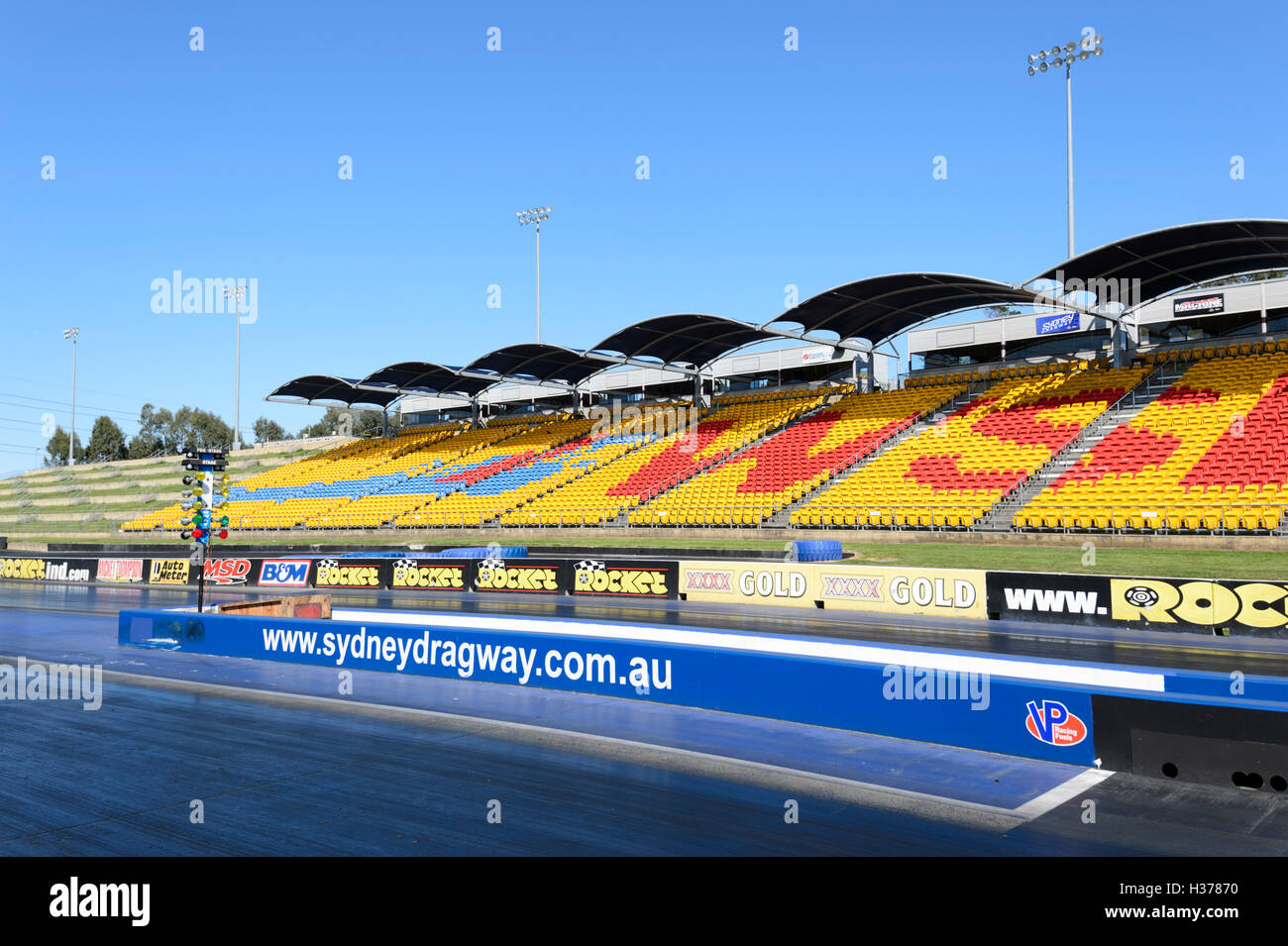 Sydney Dragway, Eastern Creek, New South Wales, NSW, Australia Stock ...