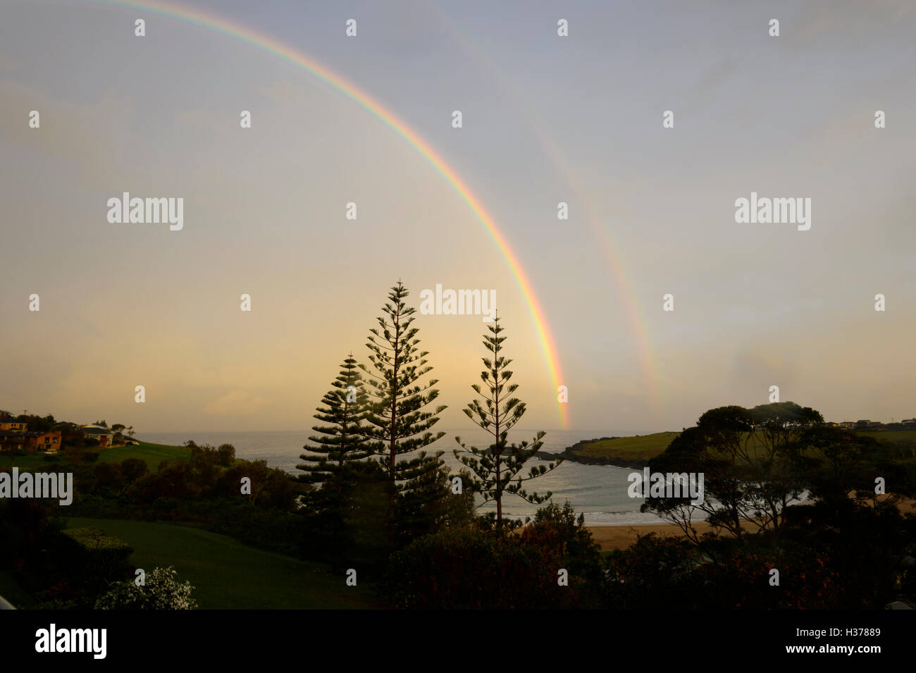 Double rainbow australia hi-res stock photography and images - Alamy