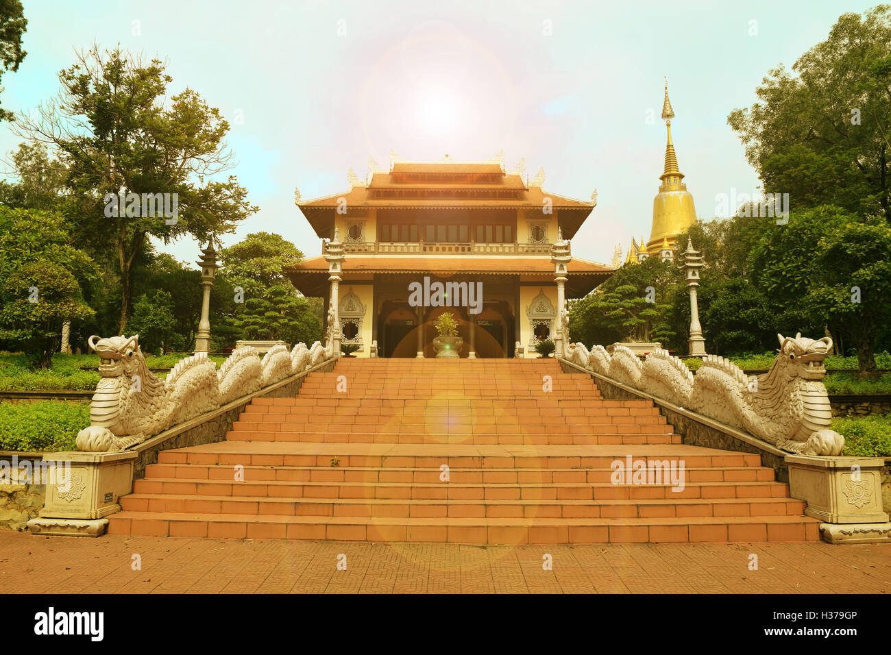 Buu Long temple in Ho Chi Minh city, vietnam Stock Photo - Alamy