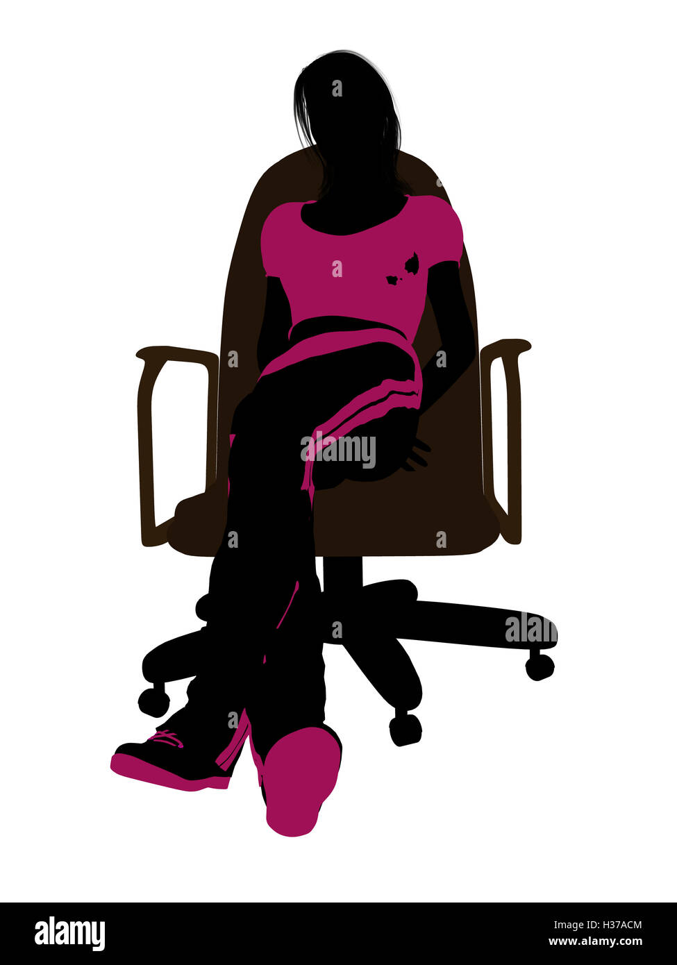 Chair exercise illustration hi-res stock photography and images - Alamy