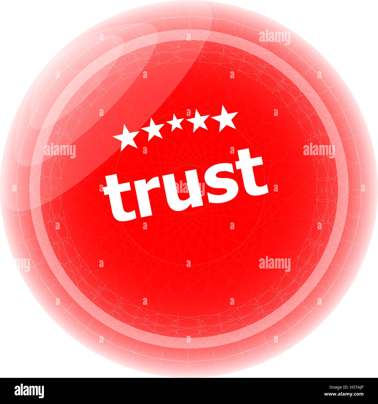 trust red rubber stamp over a white background Stock Photo - Alamy