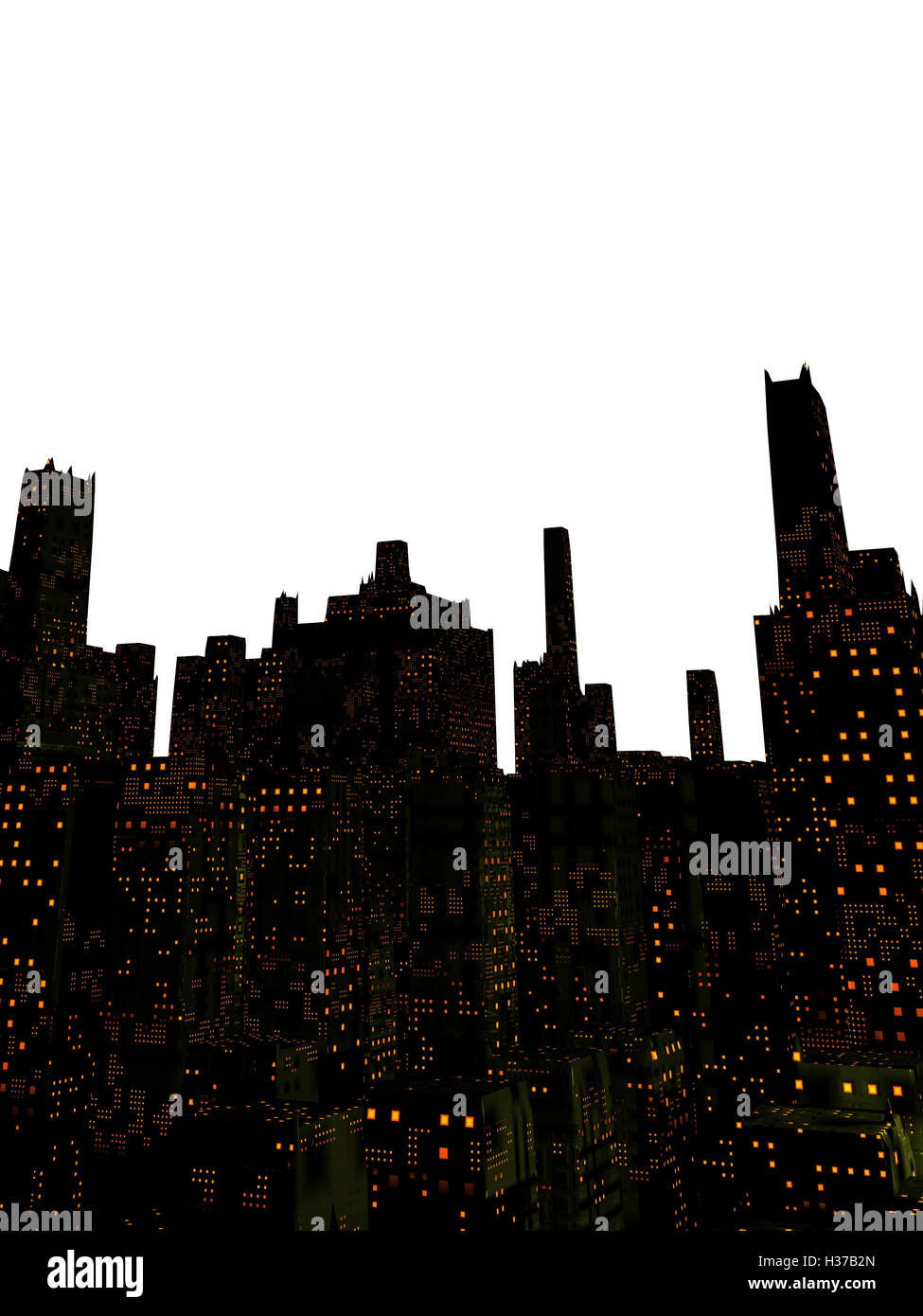 Cityscape depiction hi-res stock photography and images - Alamy