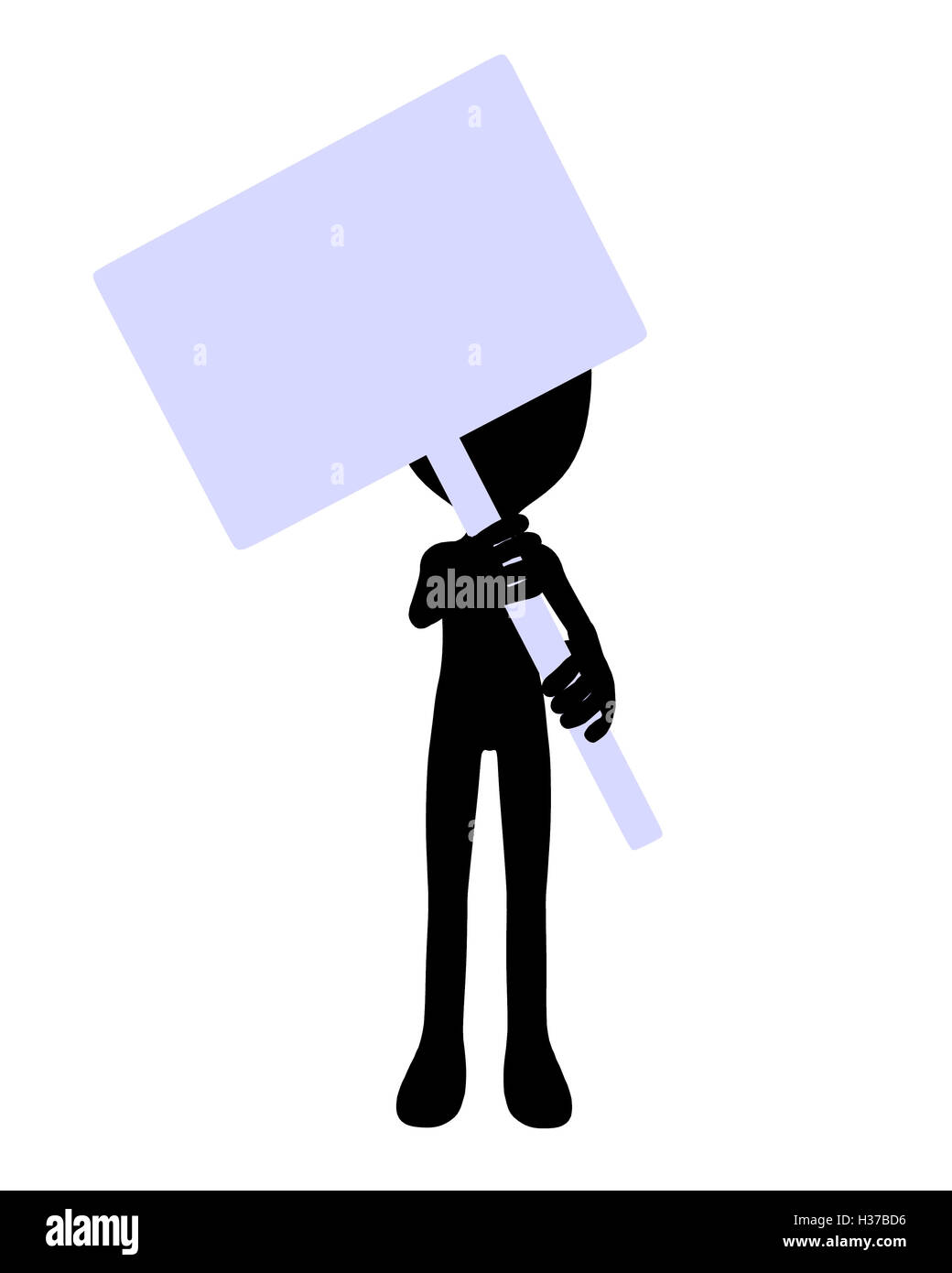 Construction Sign Silhouette