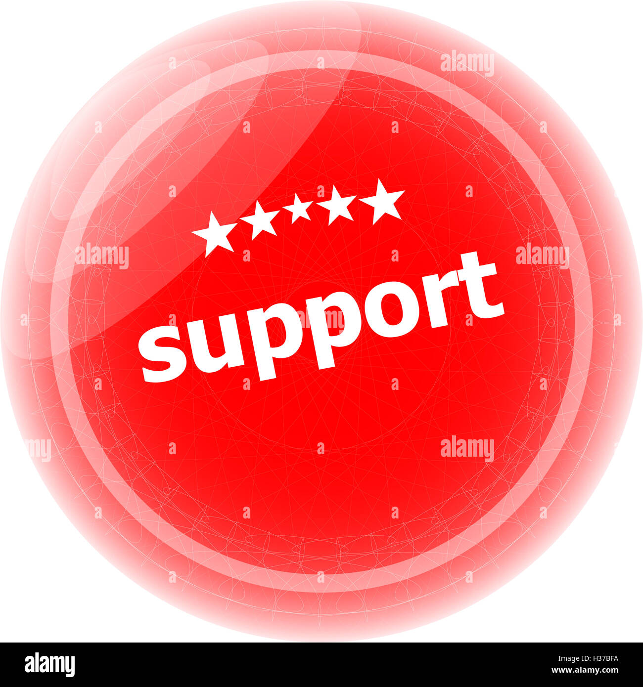 support on red rubber stamp over a white background Stock Photo - Alamy