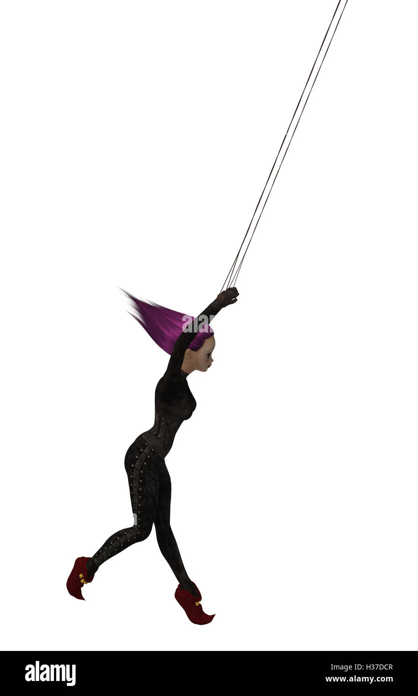 Trapeze clown hi-res stock photography and images - Alamy