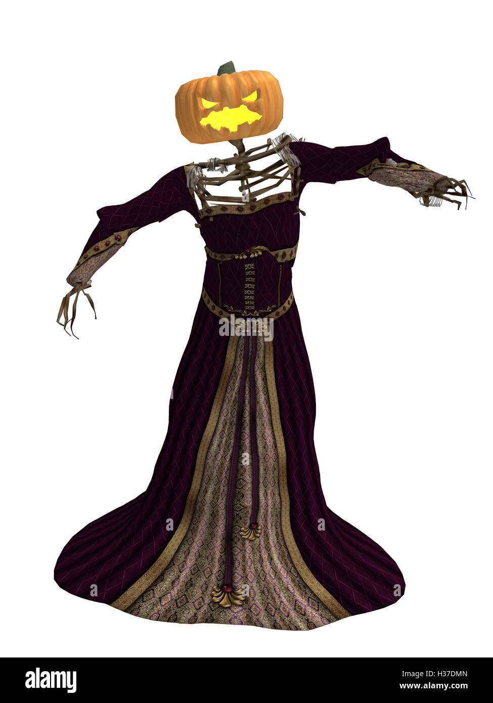 Miss Jack o Lantern Stock Photo - Alamy