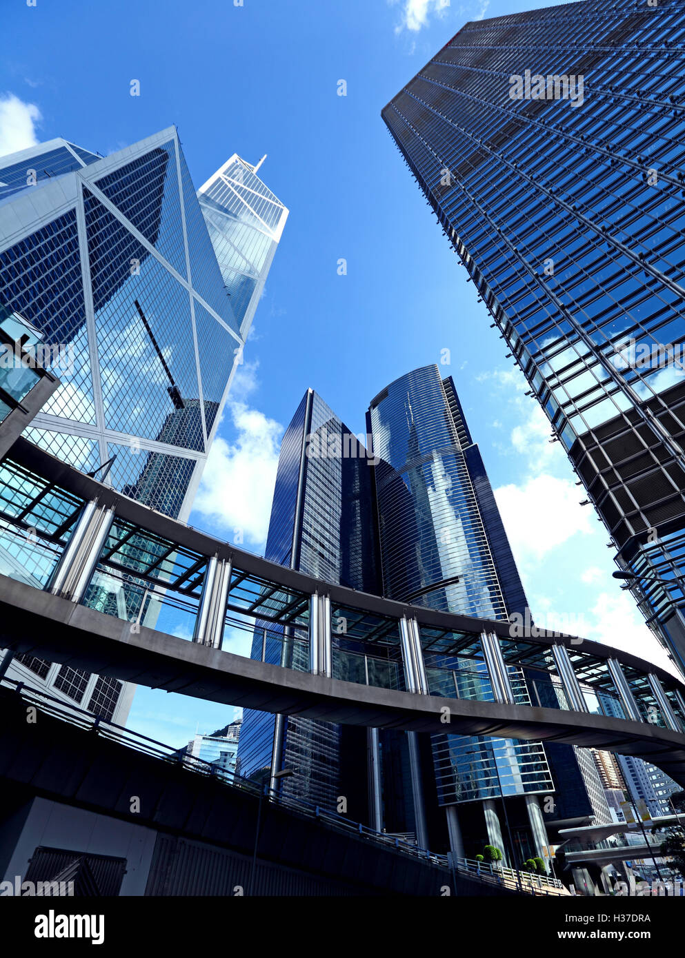 Modern office building in Hong Kong Stock Photo - Alamy