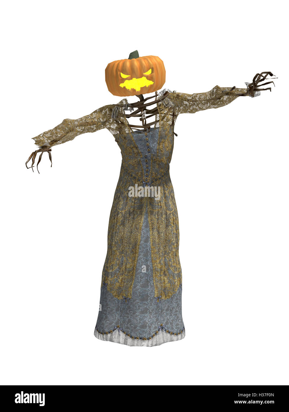 Miss Jack o Lantern Stock Photo - Alamy