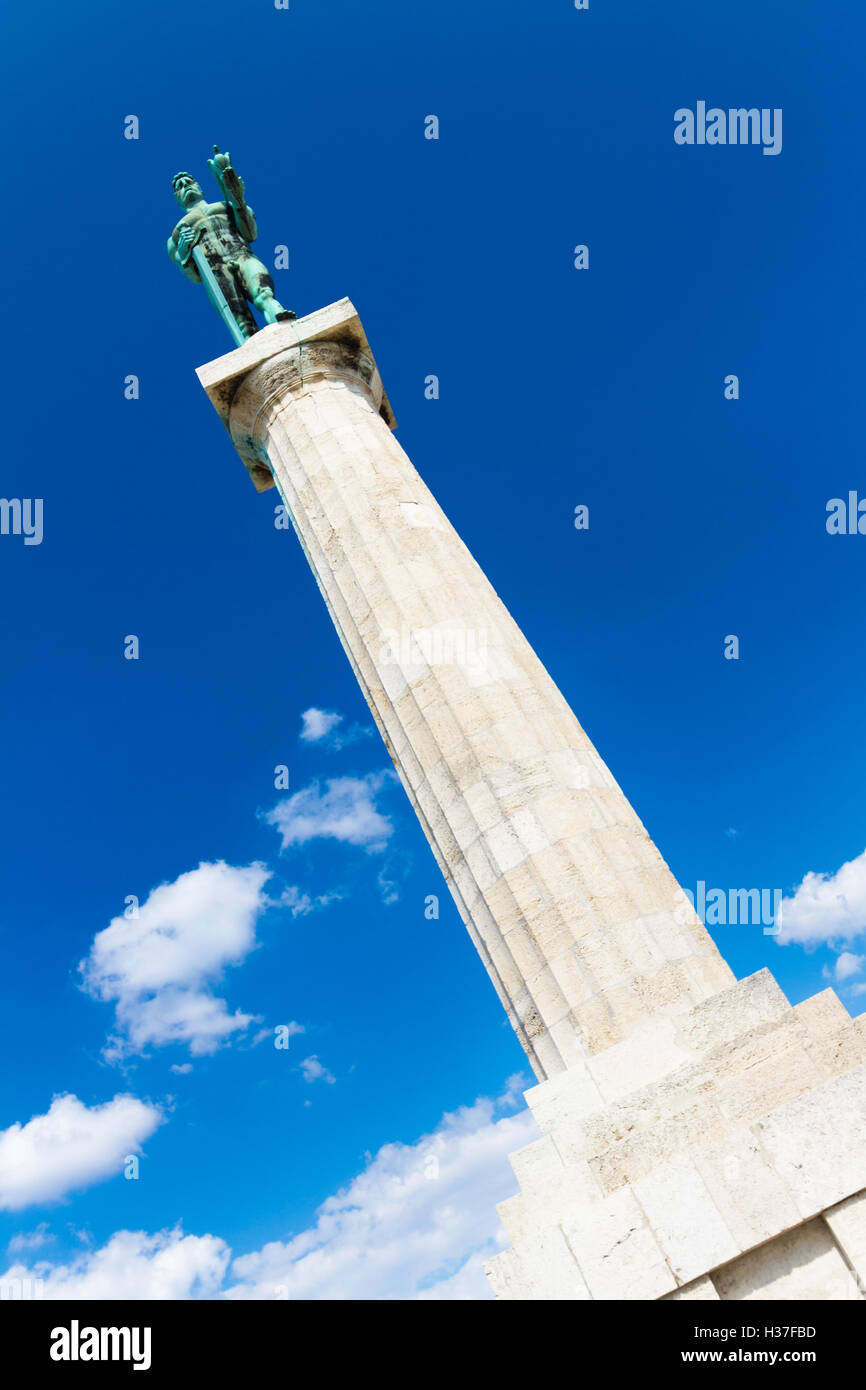 Statue of the Victor, Belgrade, Serbia Stock Photo - Alamy