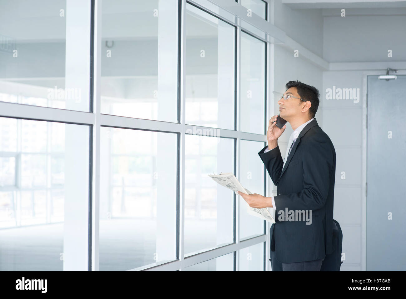 Indian office interior empty hi-res stock photography and images - Alamy