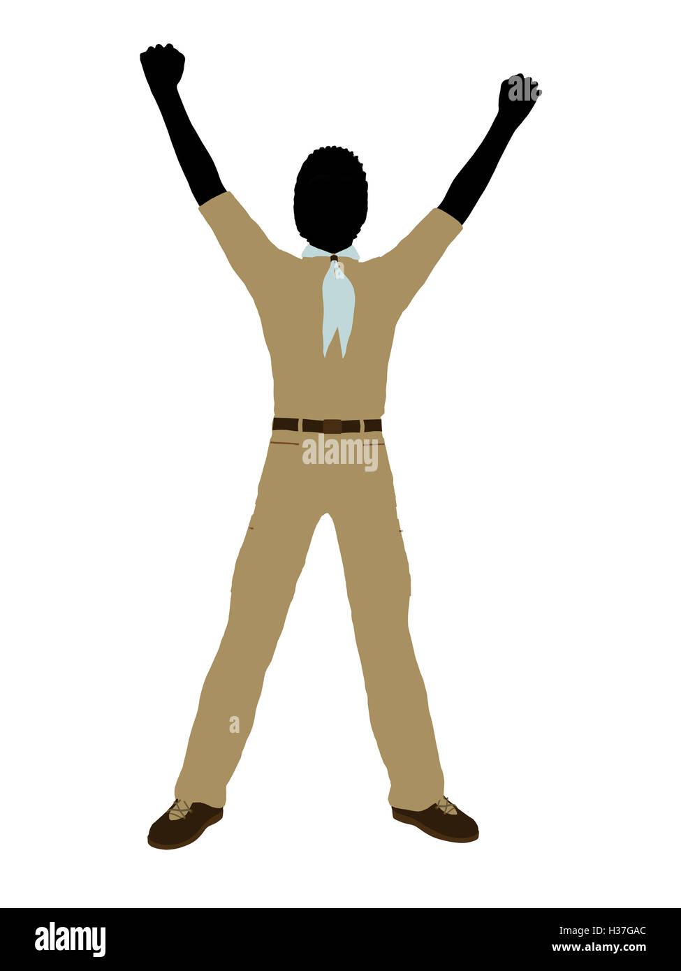 American boy scout Cut Out Stock Images & Pictures - Alamy