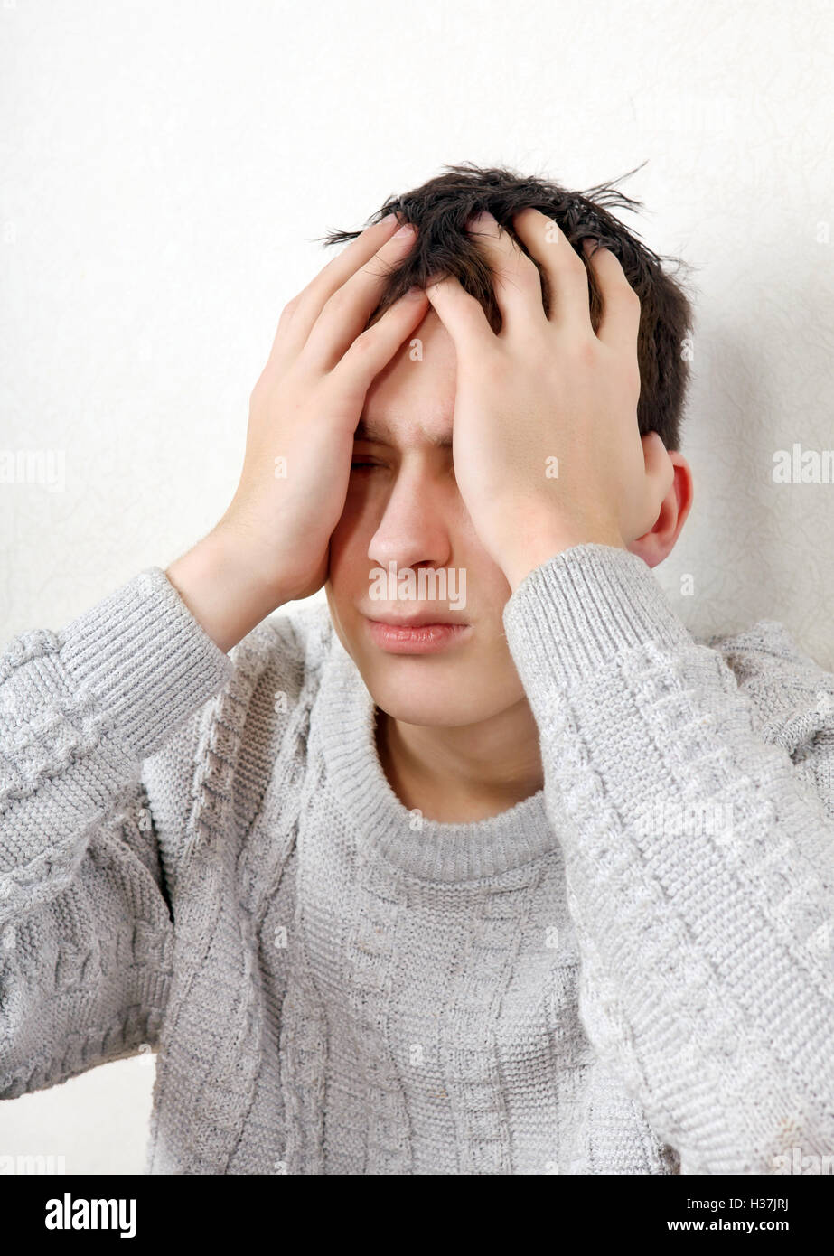 Sad teen portrait hi-res stock photography and images - Alamy