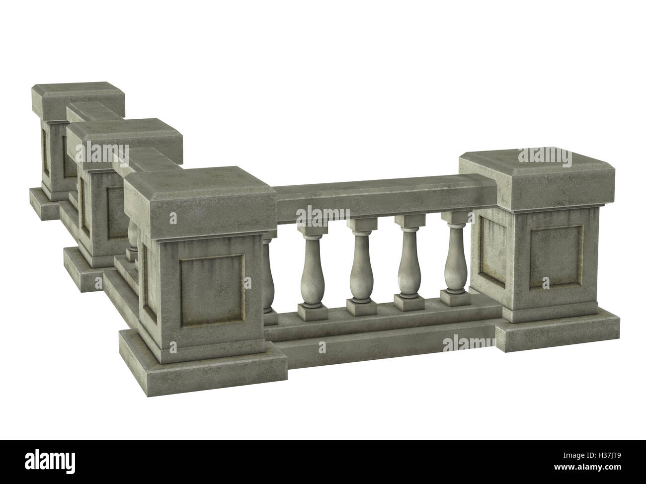 With railings Cut Out Stock Images & Pictures - Alamy