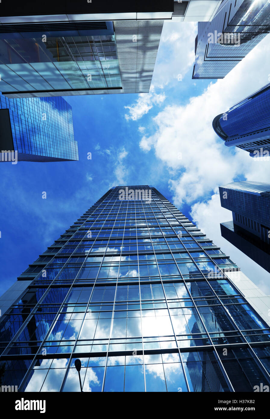 Modern skyscraper in the city Stock Photo - Alamy