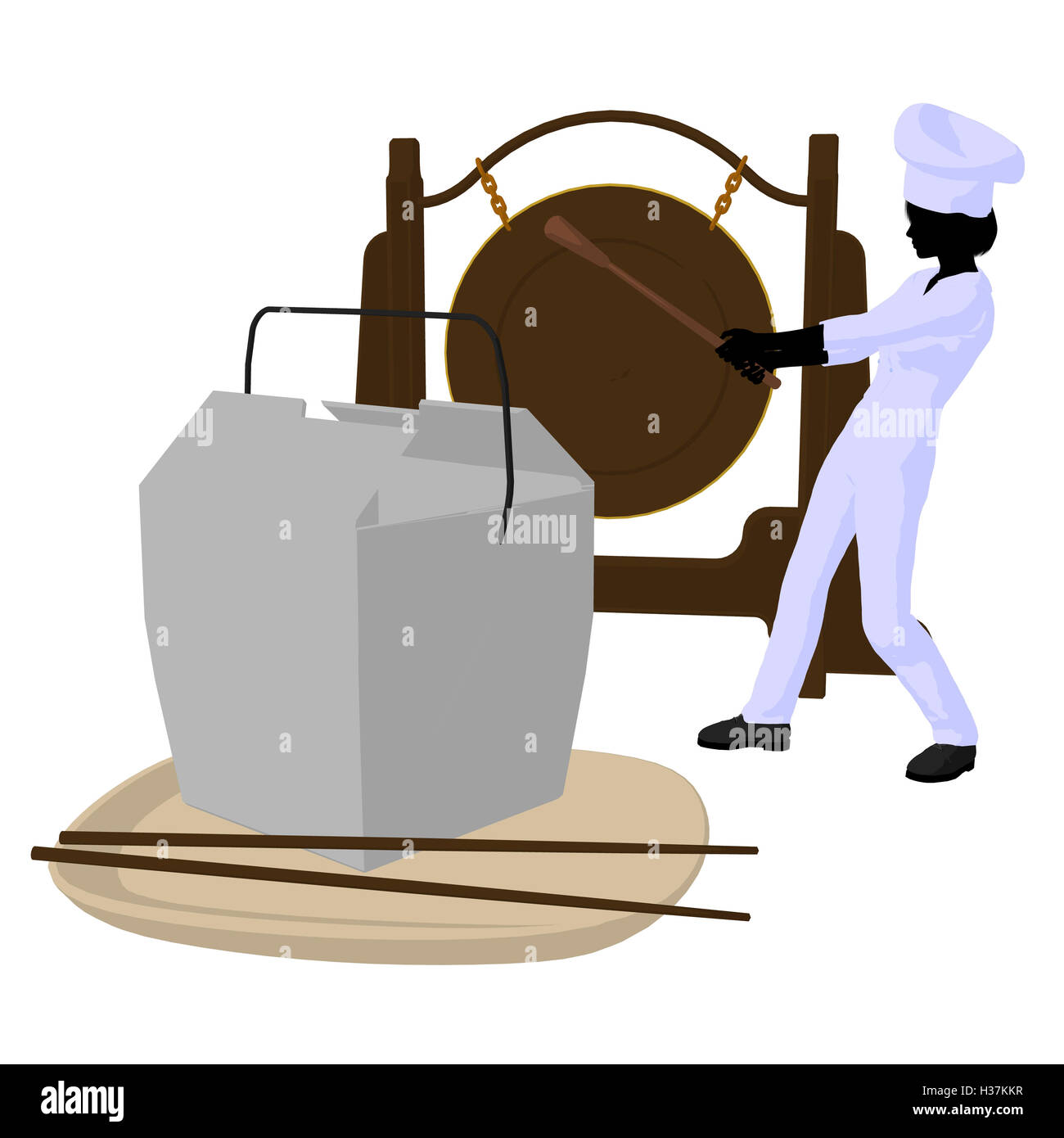 Chinese Female Chef Cut Out Stock Images & Pictures - Alamy