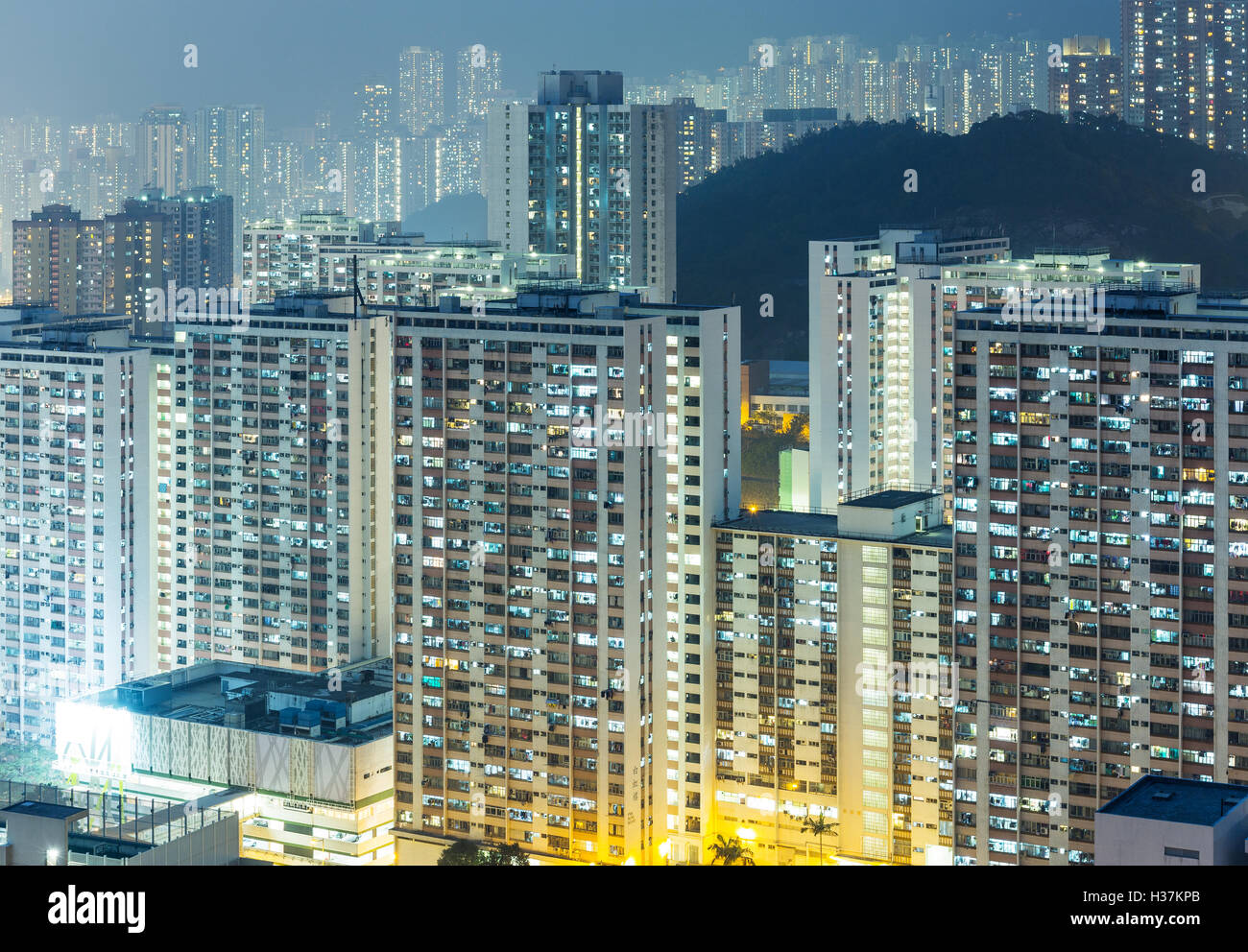 Hong Kong Public Estate Stock Photo - Alamy