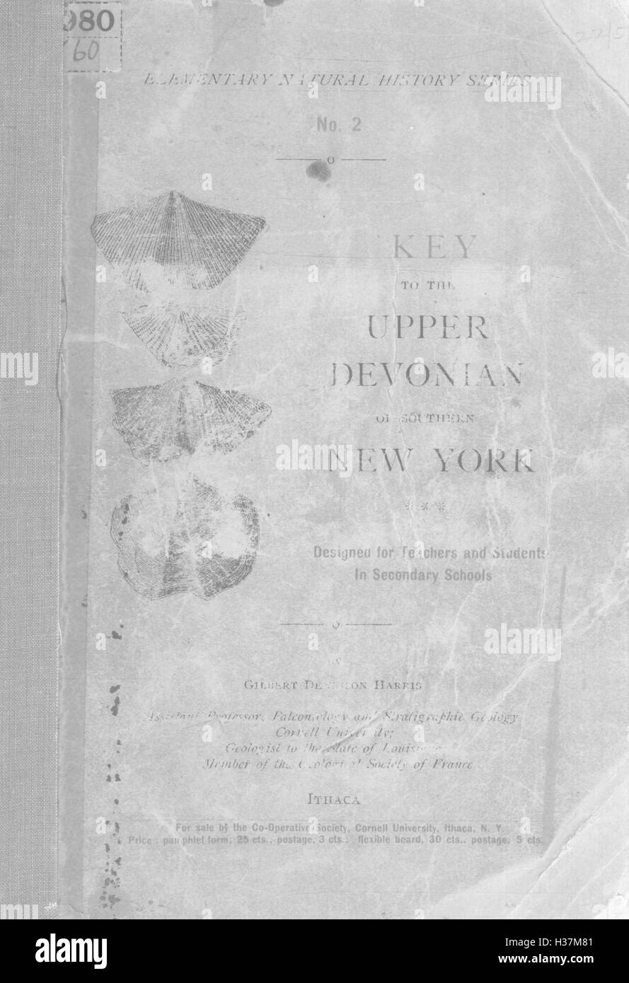 This work provides a detailed key for identifying the upper Devonian ...