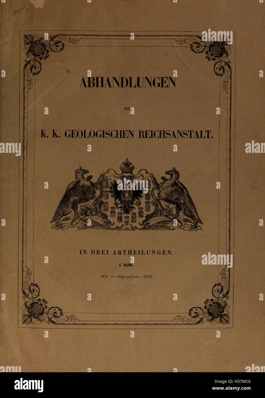 This series of papers from the Imperial Geological Institute covers ...