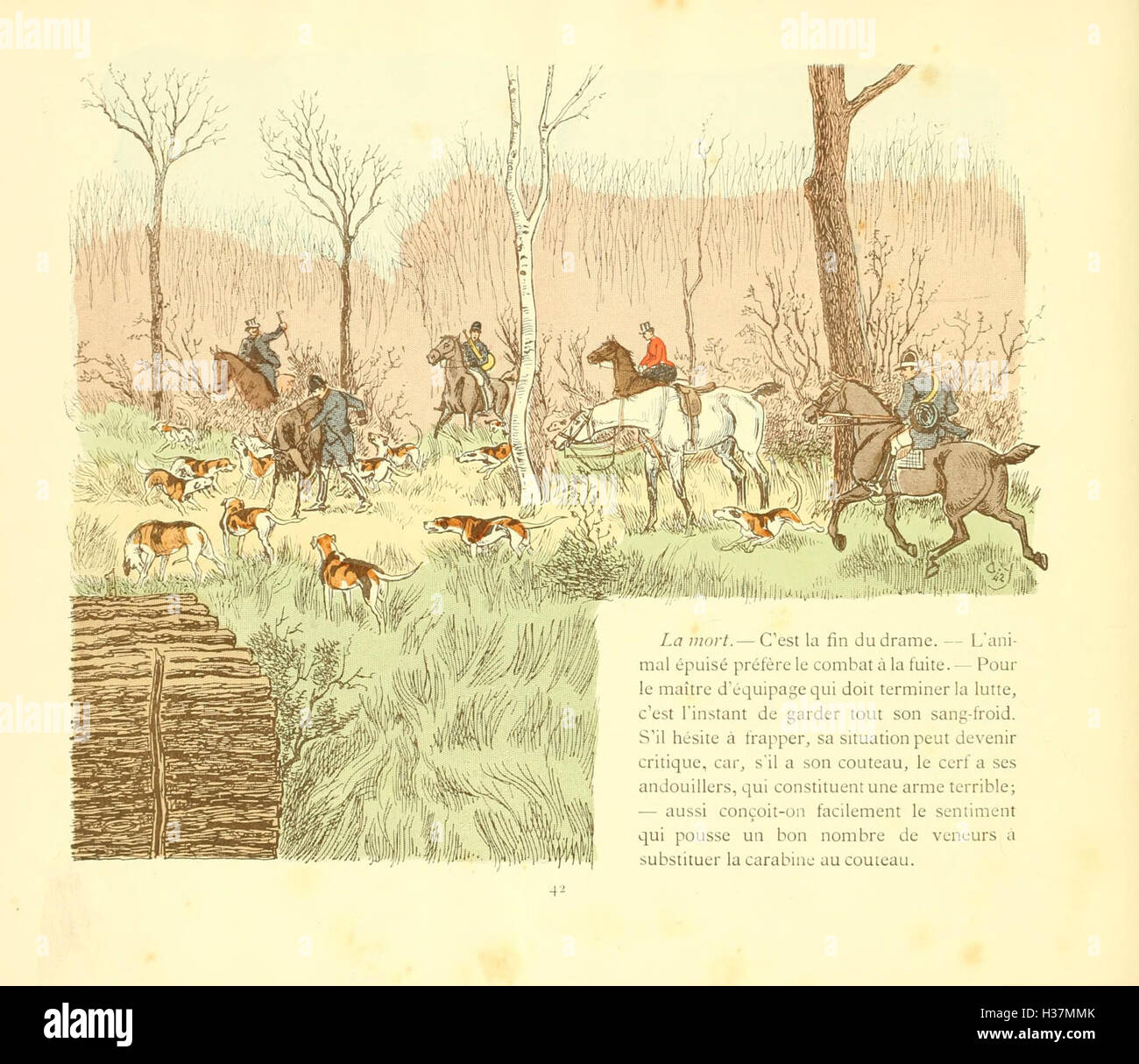 A detailed exploration of the traditional French hunting practice of ...