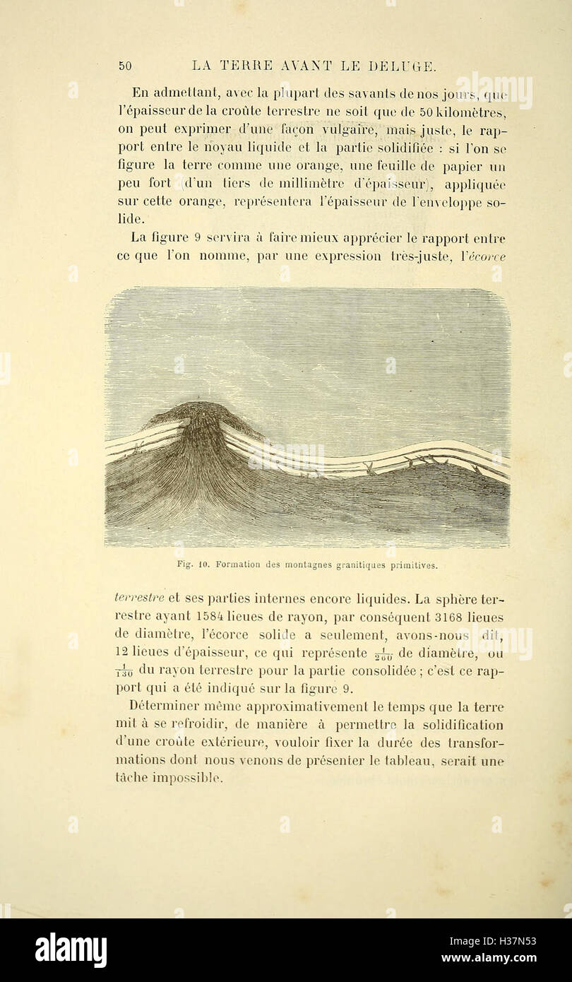 'La terre avant le déluge' discusses Earth's geological and biological ...
