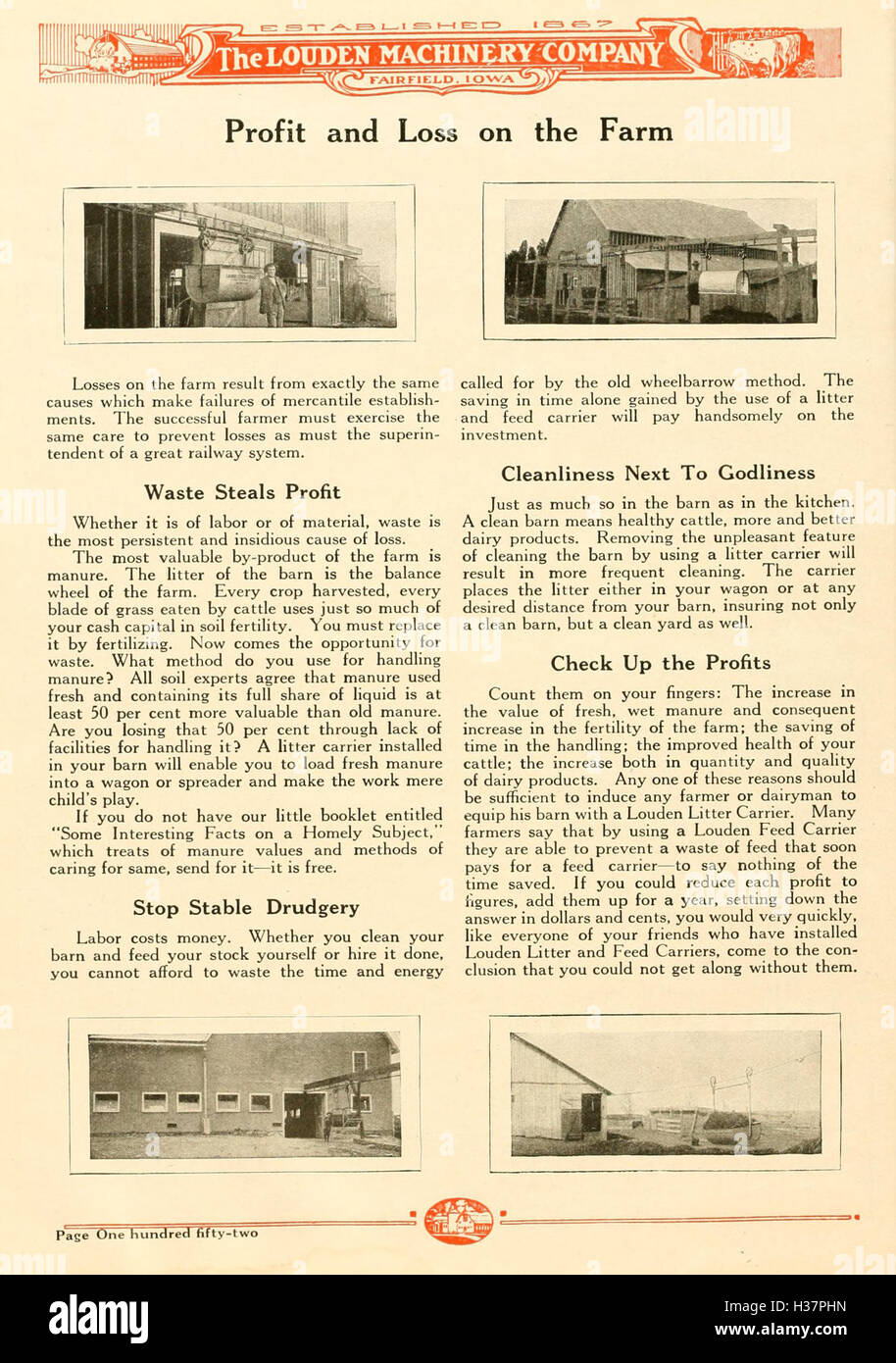 This document details the hardware and equipment for farm operations ...