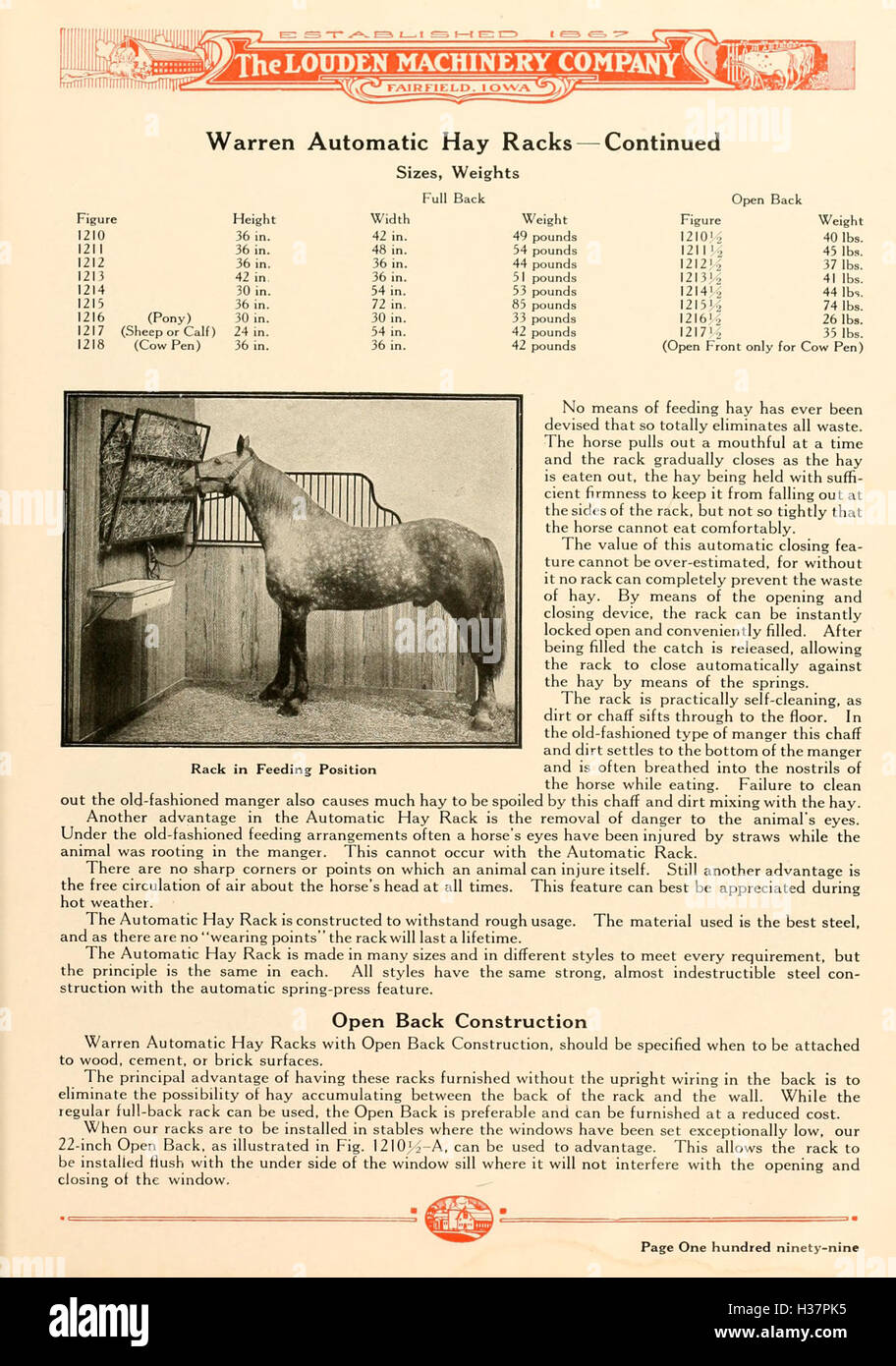 This catalog features various agricultural and barn equipment including ...