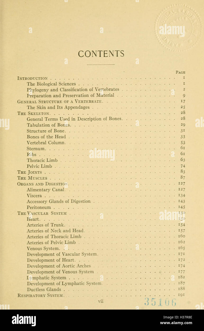 Of mammalian anatomy hi-res stock photography and images - Alamy