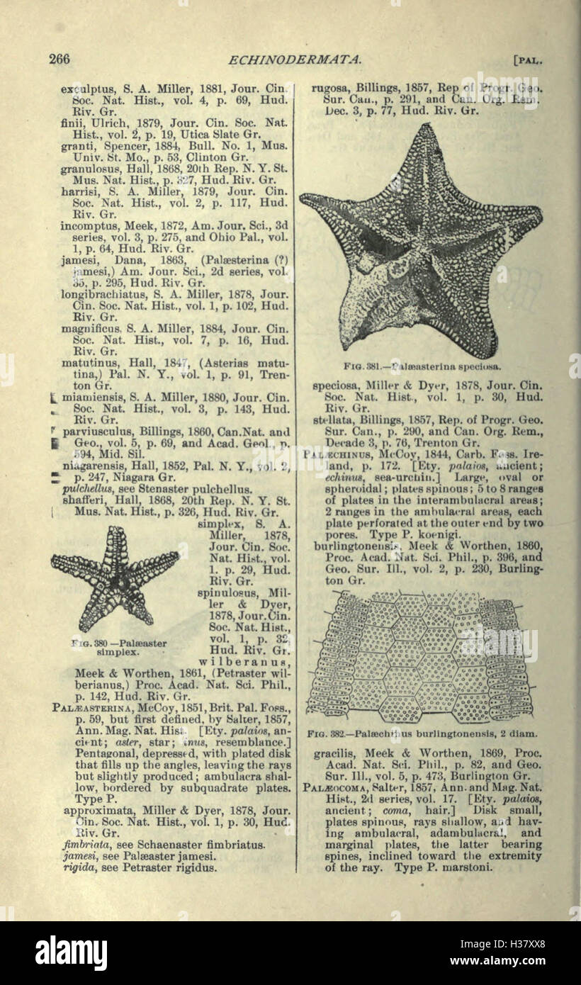 This comprehensive guide on North American geology and paleontology ...