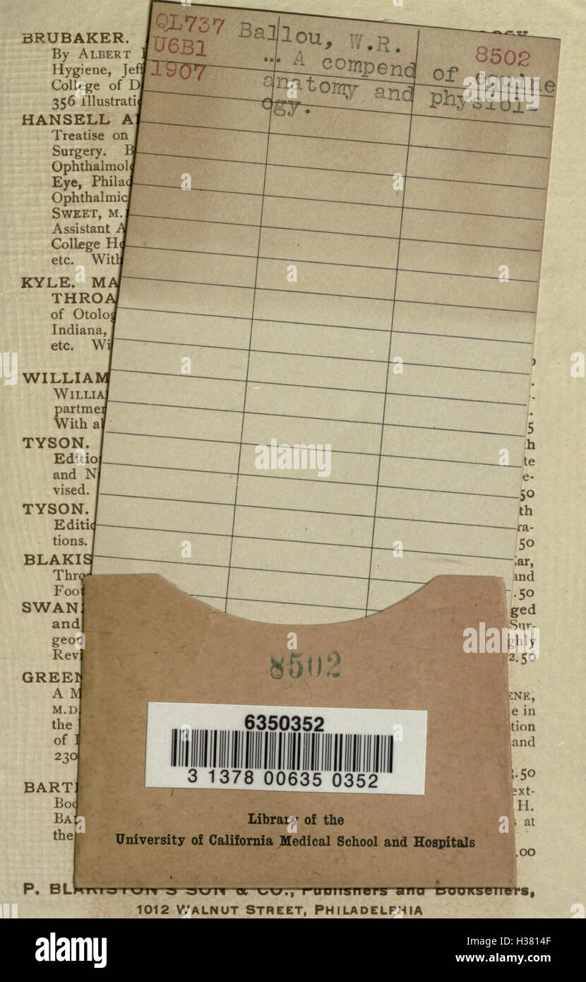 Compend hi-res stock photography and images - Alamy