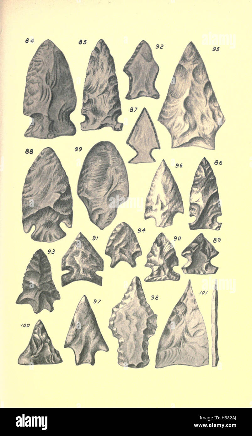 Work examines prehistoric tools hi-res stock photography and images - Alamy